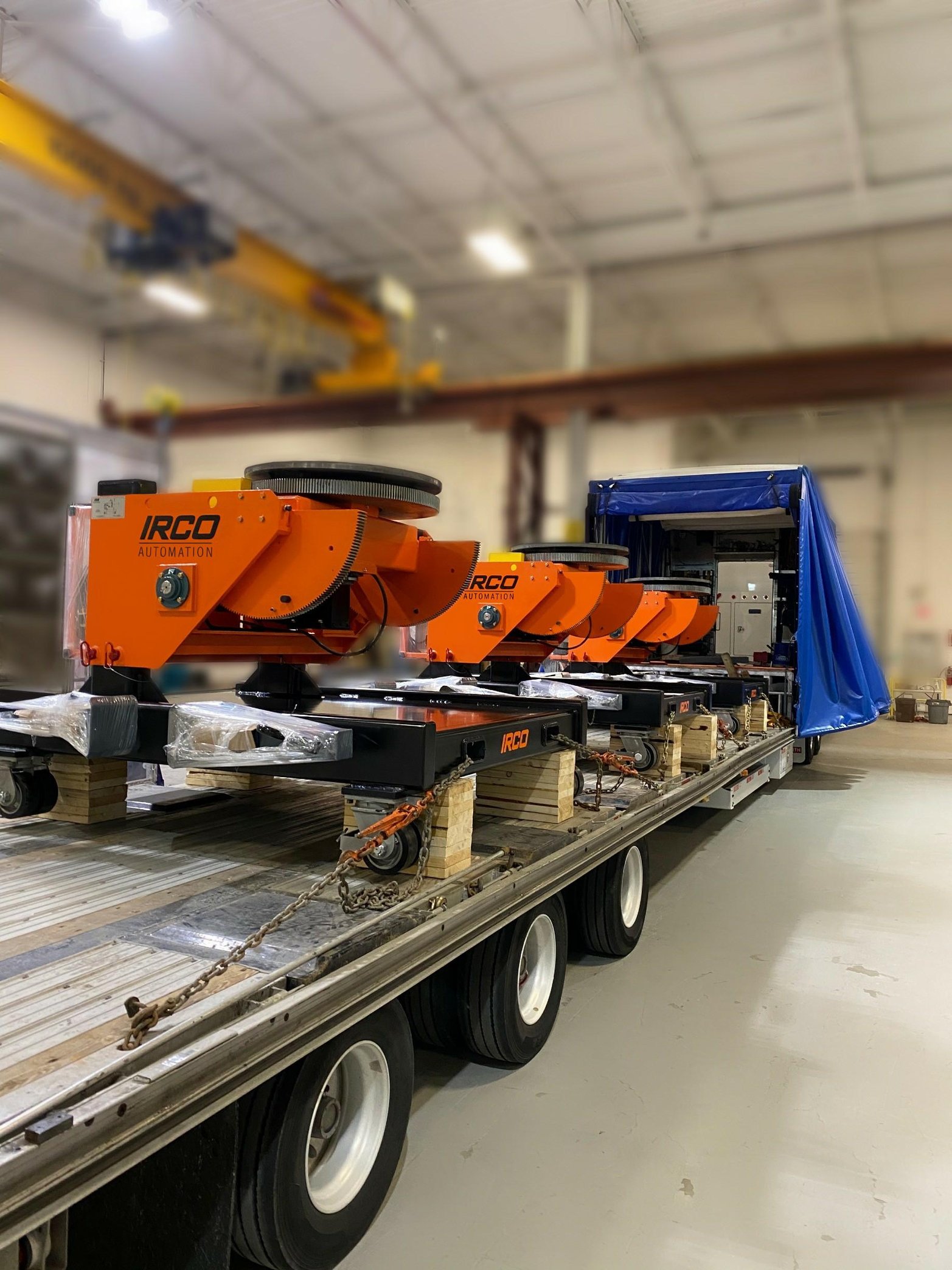 NEWS: IRCO Delivers Weld Positioner for Aerospace